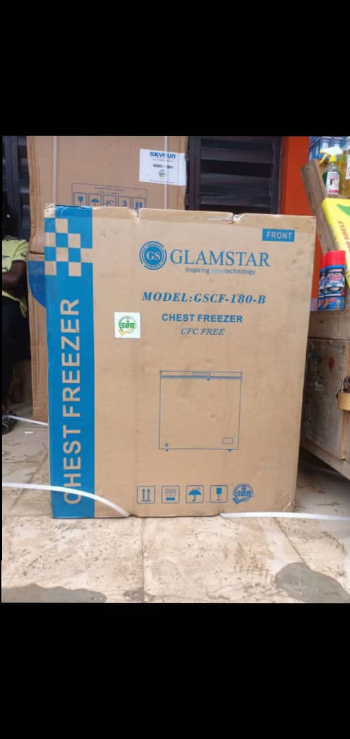 Glamstar 150 Liters Chest Freezer with Glass Door | GSCF-180 - Zit ...
