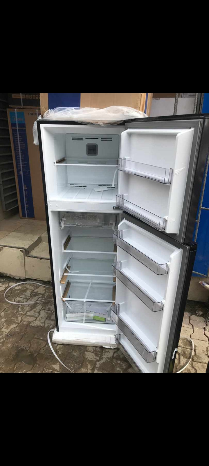 Midea 280 Liters Double Door Inverter Frost Free Refrigerator |HD-366 ...
